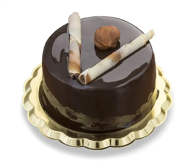 Opera chocolate glaze with a hazelnut Hotel Cake Supplier